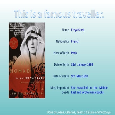 Freya Stark | PPT