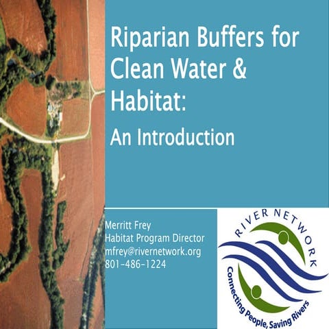 Buffers for Clean Water and Habitat | PDF