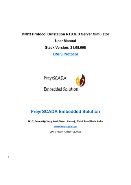 dnp3 Protocol Master Client simulator user manual | PDF | Computer Networking | Computing