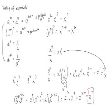 Review notes on exponential rules .pdf