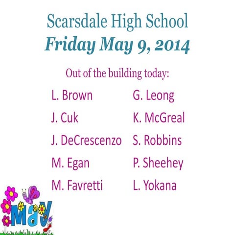 My bulletin board | PPT