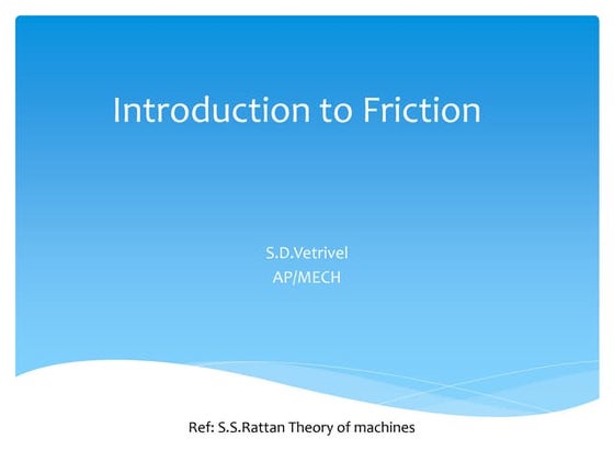 Friction Class 11 Physics | PPTX