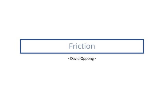 221_Friction_Proc_Fall_2010.pdf | Woodworking | Arts and Crafts