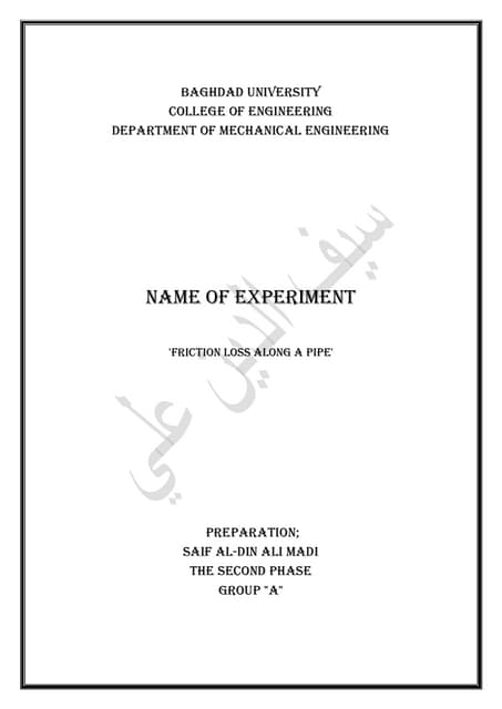 Examples on seepage | DOC | Geology | Science