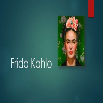 Frida kahlo | PPTX