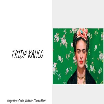 Frida kahlo | PPTX