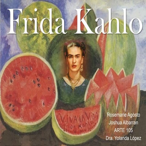 Frida Kahlo Presentation (PDF) | PDF