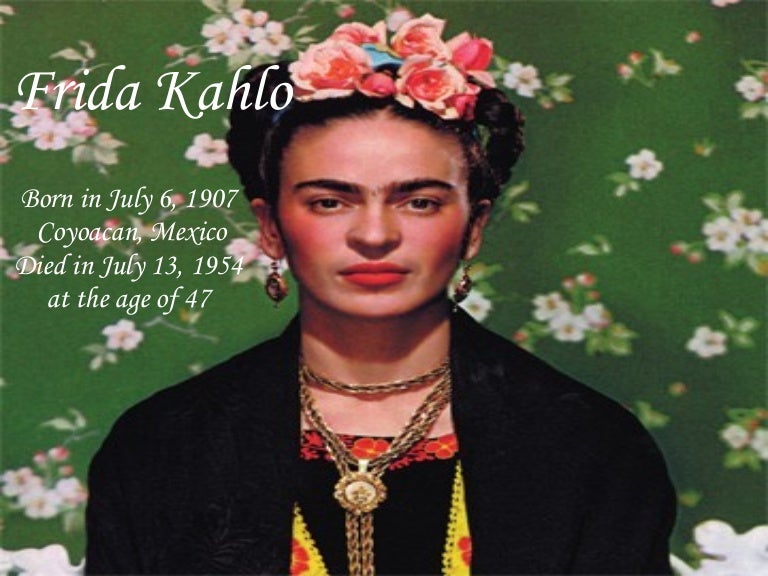 Frida kahlo presentation