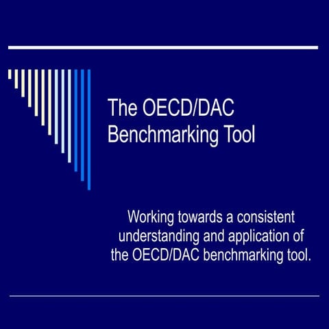Overview of the application of the OECD/DAC Procurement Assessment Tool ...