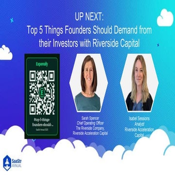 5 Things to Demand from your Investors with Riverside Acceleration ...