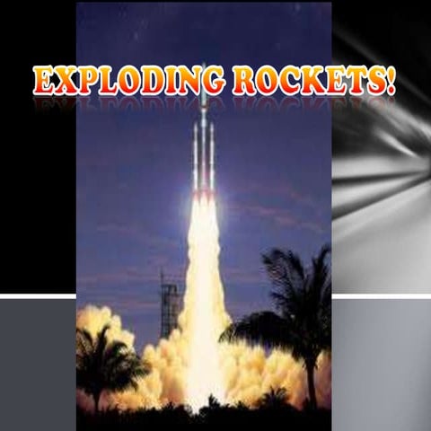 Baking Soda and Vinegar Rockets. | PPTX