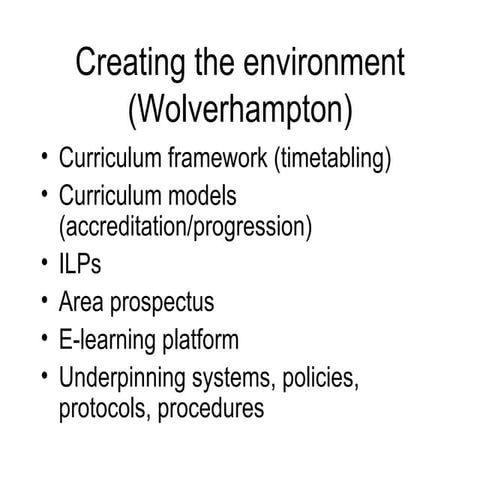 Creating the Environment | PPT
