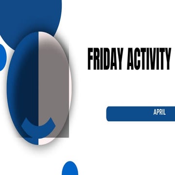 FRIDAY CATCH. about the activity for friday activity for friday | PPT