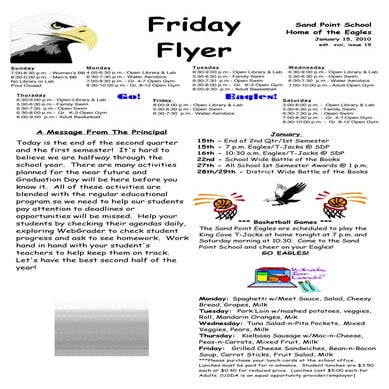 Friday Flyer | PDF