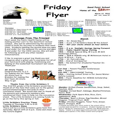 Friday Flyer 03 12 10 | PDF