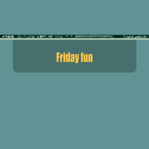 Friday fun | PPS