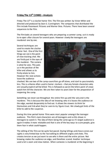 Paranormal Activity Poster Analysis. | DOCX | Horror | Genres