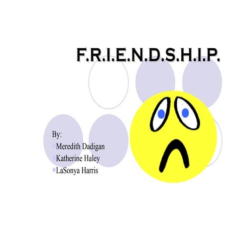 Friendly Presentation | PPT