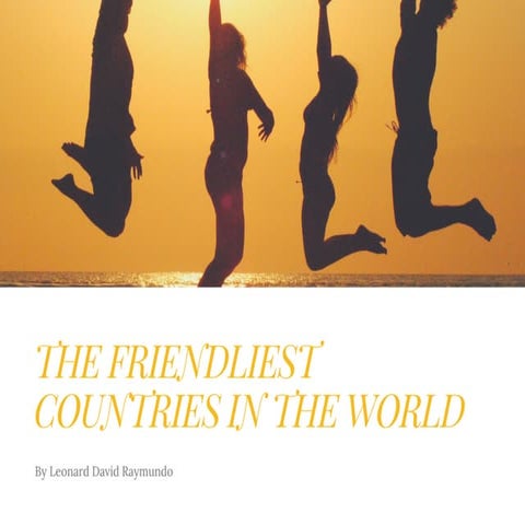 The Friendliest Countries in the World | PDF