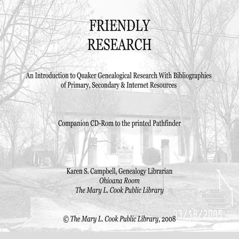 Friendly Research | PPT