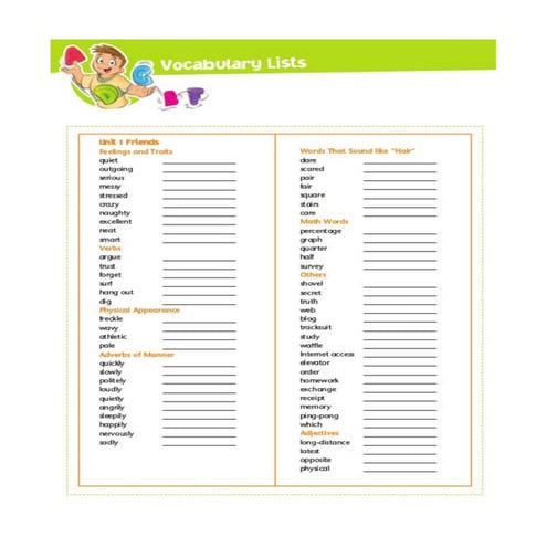 Unit 1: Friends | PDF