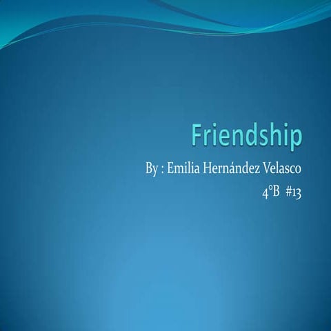 Friendship | PPTX