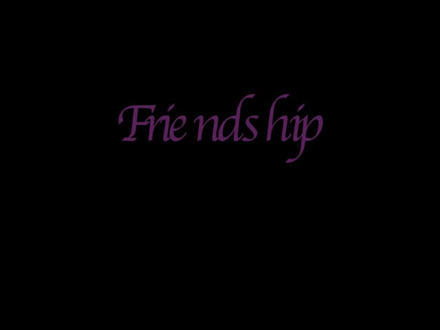 Friendship Ppt