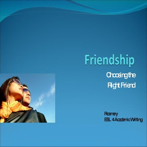 Friendship | PPT