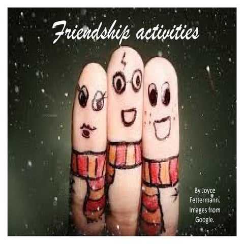 Friendship activities | PPT