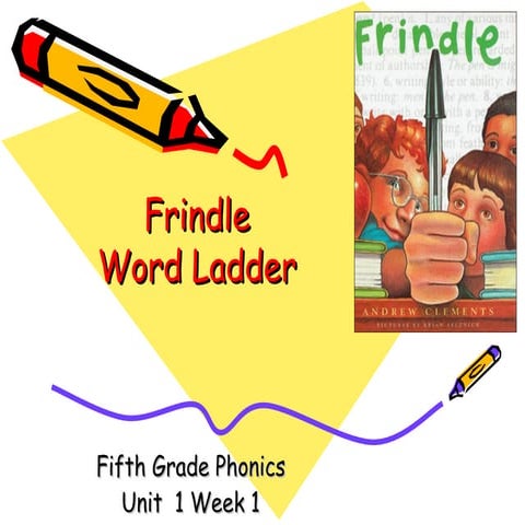 Frindle spelling words | PPT