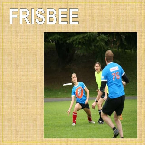 Taller no. 15 ultimate frisbee | PPTX