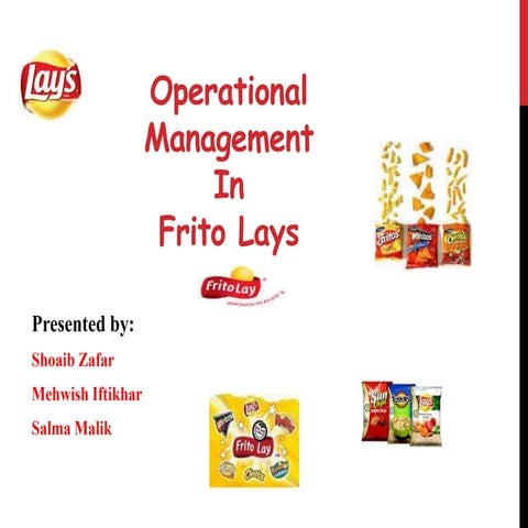 Lays chips- production process | PPTX