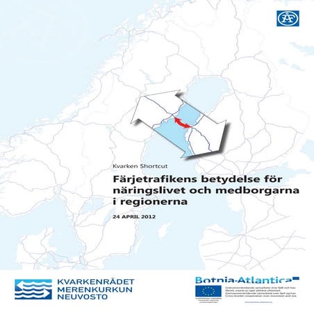 Färjetrafikens betydelse 2012 | PDF | Rail Travel | Travel Type