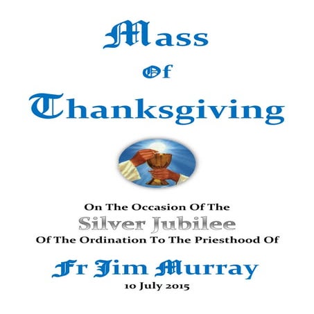 Baccalaureate Mass Sample | DOCX