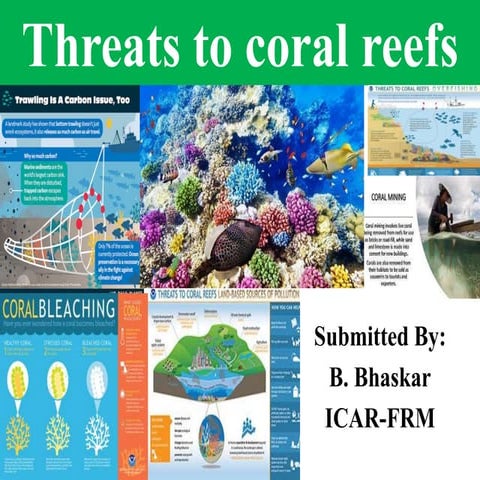 Frm 607 threats to coral reef b9 copy | PPTX
