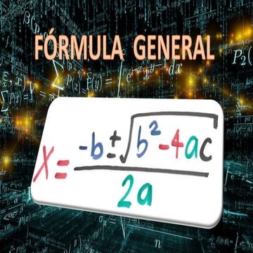 Fórmula General | PPT