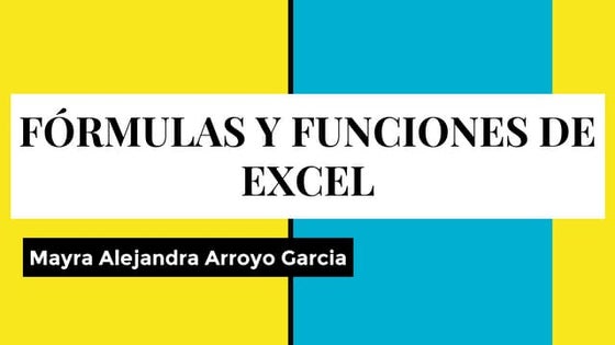 Funciones de excel | PPT