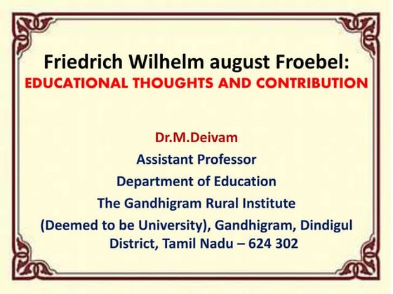 froebel.ppt
