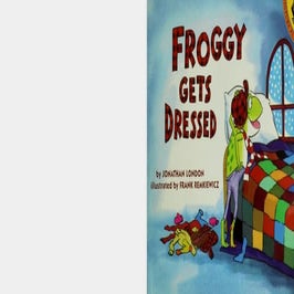 Froggy gets dressed | PDF