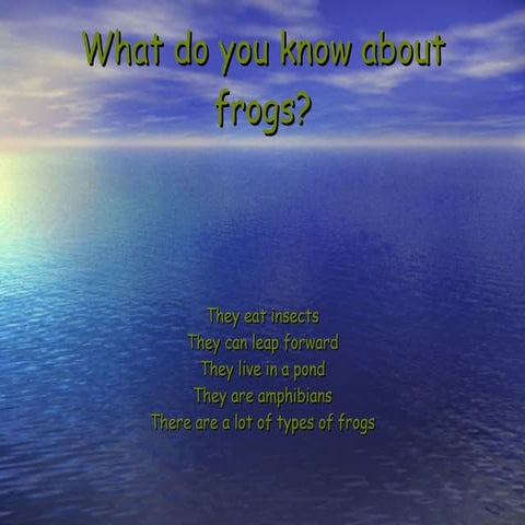 Frogs | PPT