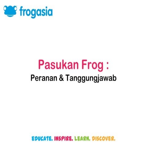 Frog team roles edit | PPTX