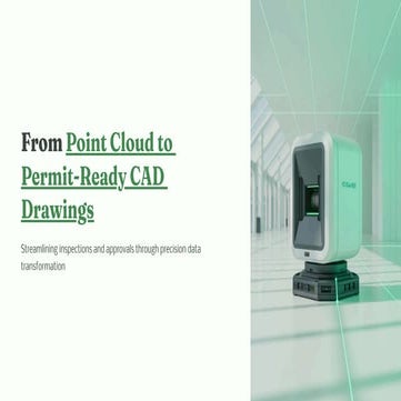 From Point Cloud to Permit-Ready CAD Drawings Complete Guide | PDF