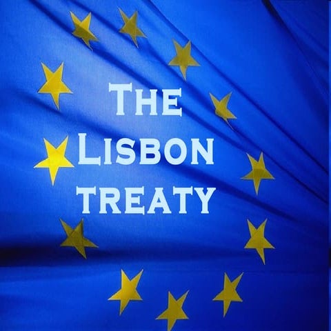 From Spain- Treaty of Lisbon | PPT
