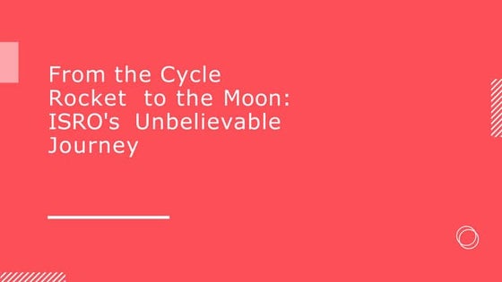 ISRO Presentation | PPT