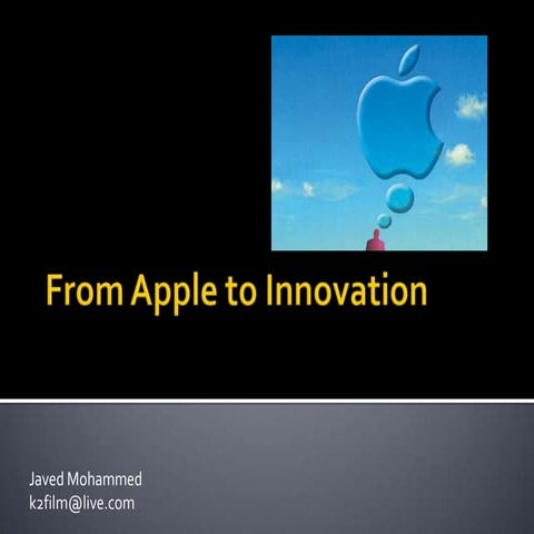 From Apple to Innovation | PPTX