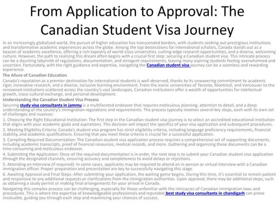 Understanding Canada Student Visa Processing Time.pptx