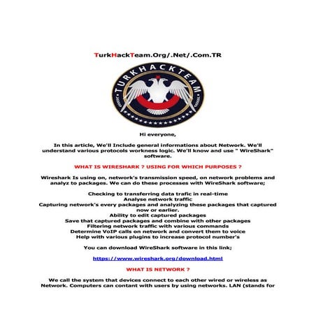 From A to Z | WireShark Tutorial | PDF