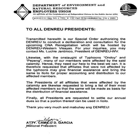 Memo to Presidents | PDF