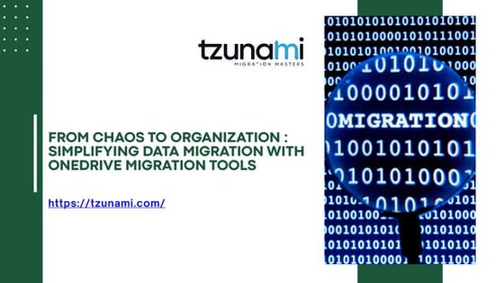 OneDrive to OneDrive Migration - MailsDaddy Software | PPT