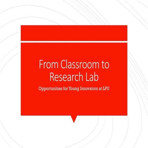 From_Classroom_to_Research_Lab_LPU.pptx. | PPTX